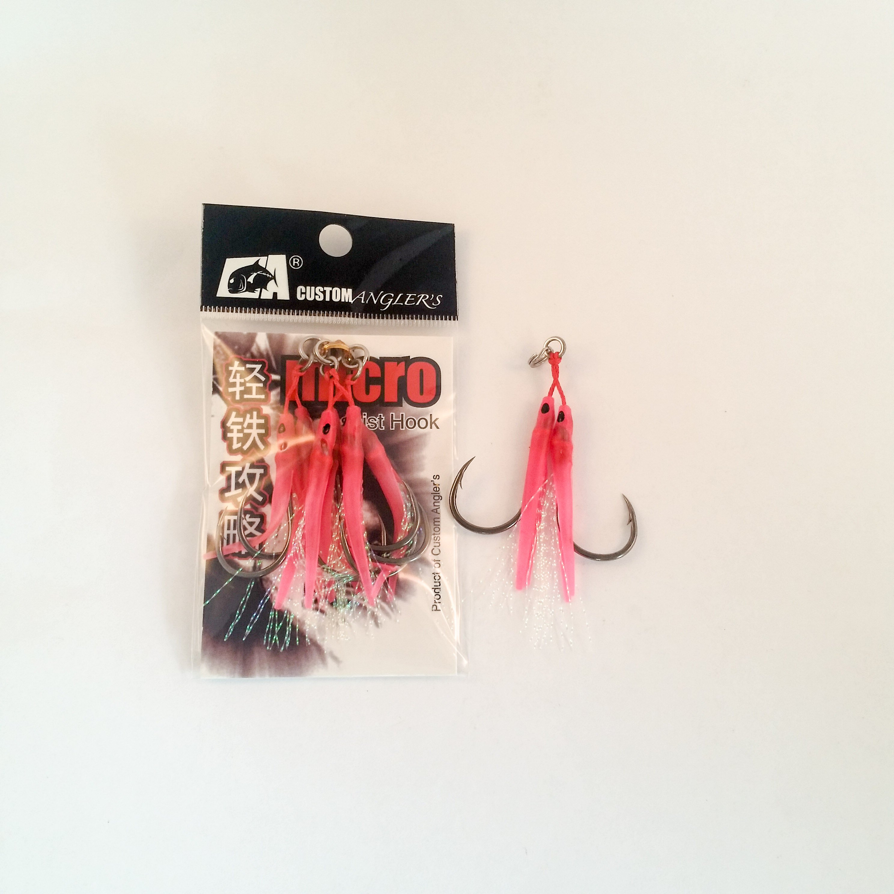 Micro Jig hook set replacement 2/0 double – Kaveman Tackle